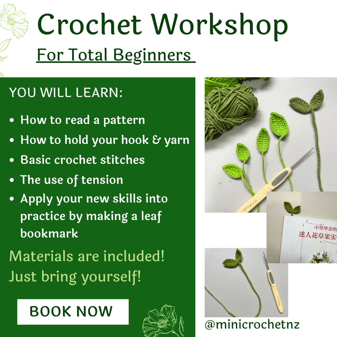MiniCrochet - Micro Crochet Jewellery, Crochet Workshop in Auckland