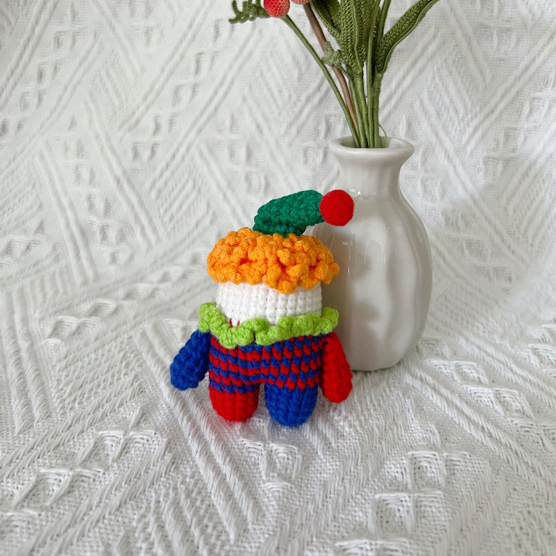 Crochet Clown | Crochet Toy Clown | Clown Key Ring – MiniCrochet | Mini ...